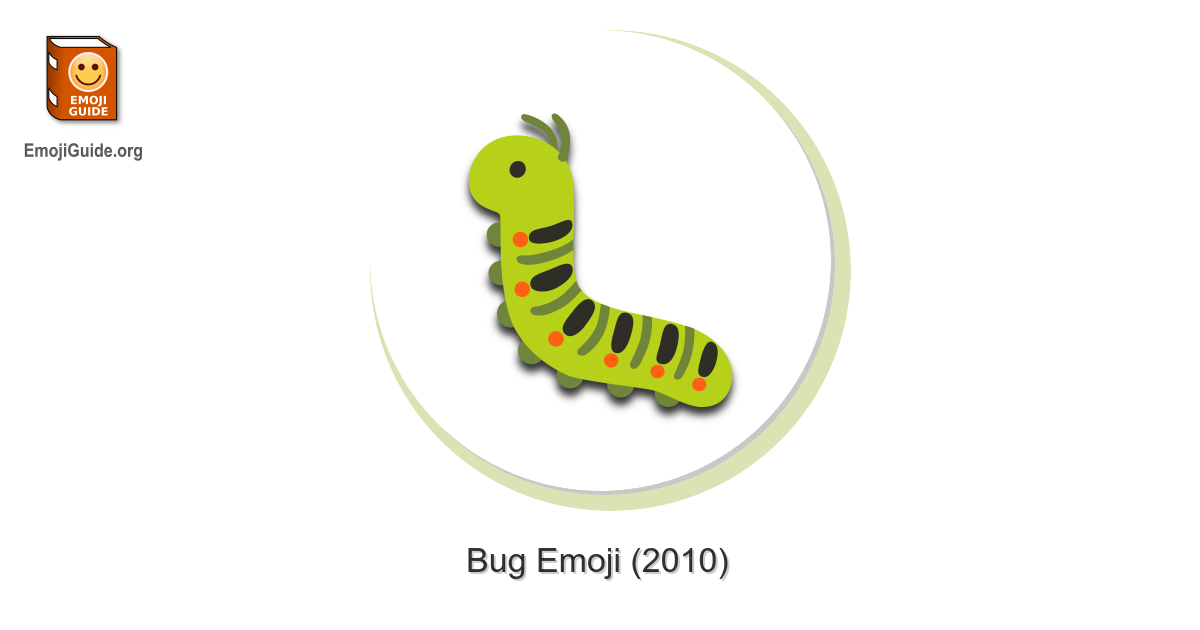 🐛 Bug Emoji – Meaning, Pictures, Codes – 📕 EmojiGuide