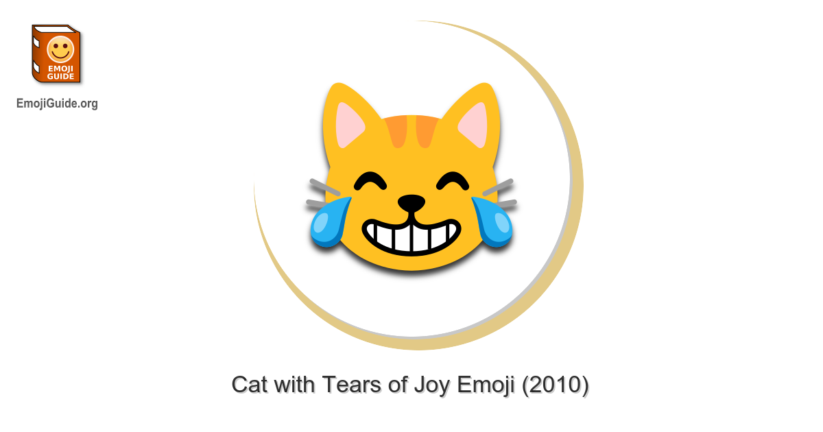 😹 Cat With Tears Of Joy Emoji Meaning Pictures Codes