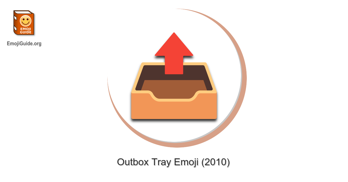📤 Outbox Tray Emoji – Meaning, Pictures, Codes