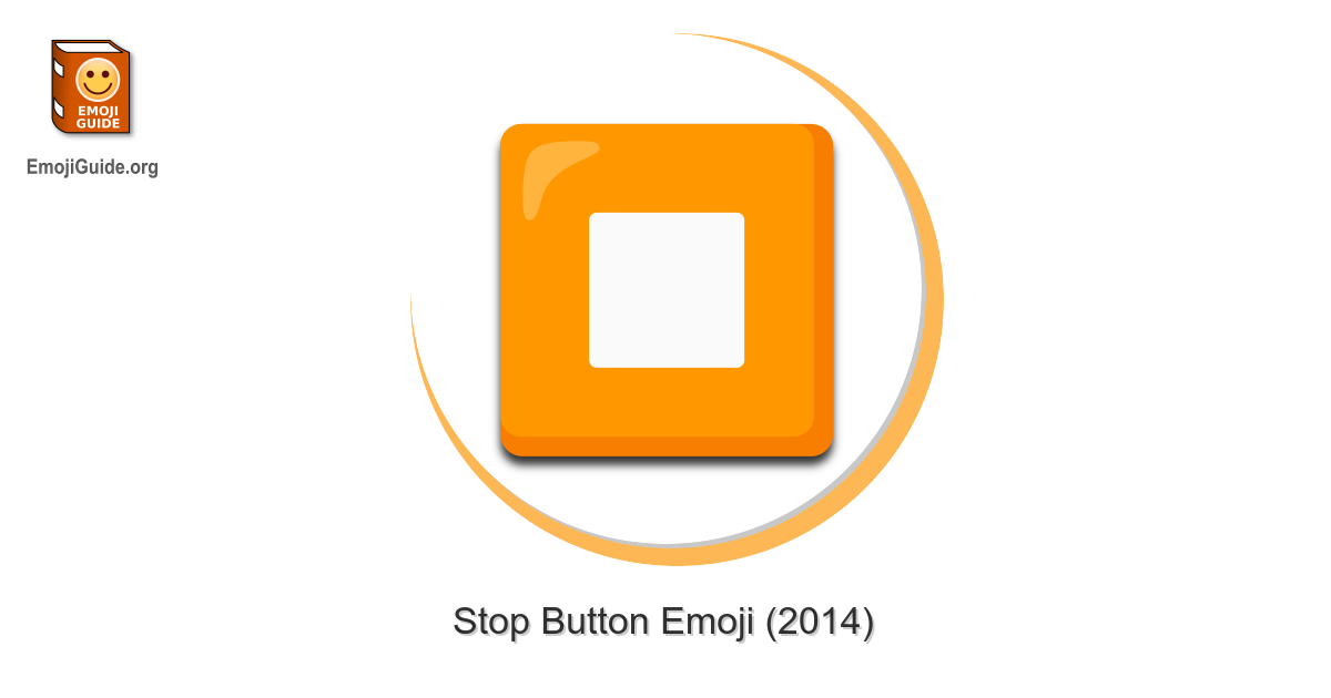 ⏹️ Stop Button Emoji – Meaning, Pictures, Codes