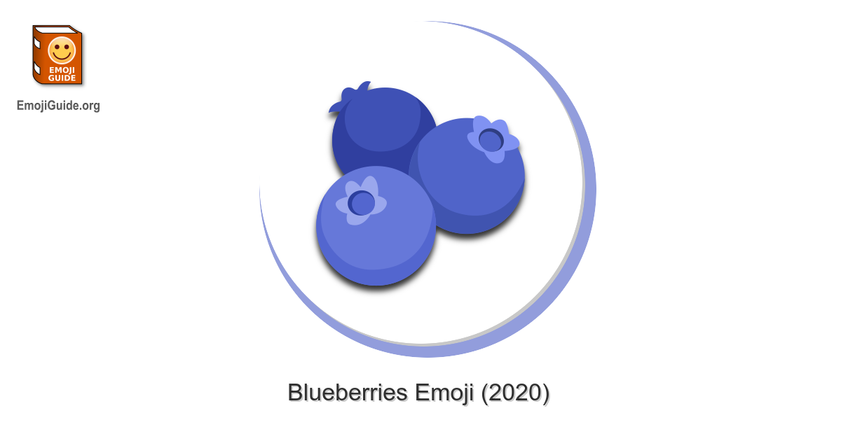 🫐 Blueberries Emoji – Meaning, Pictures, Codes