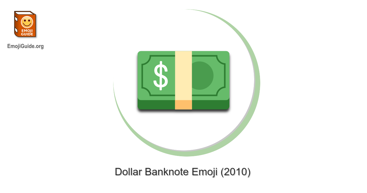 💵 Dollar Banknote Emoji – Meaning, Pictures, Codes