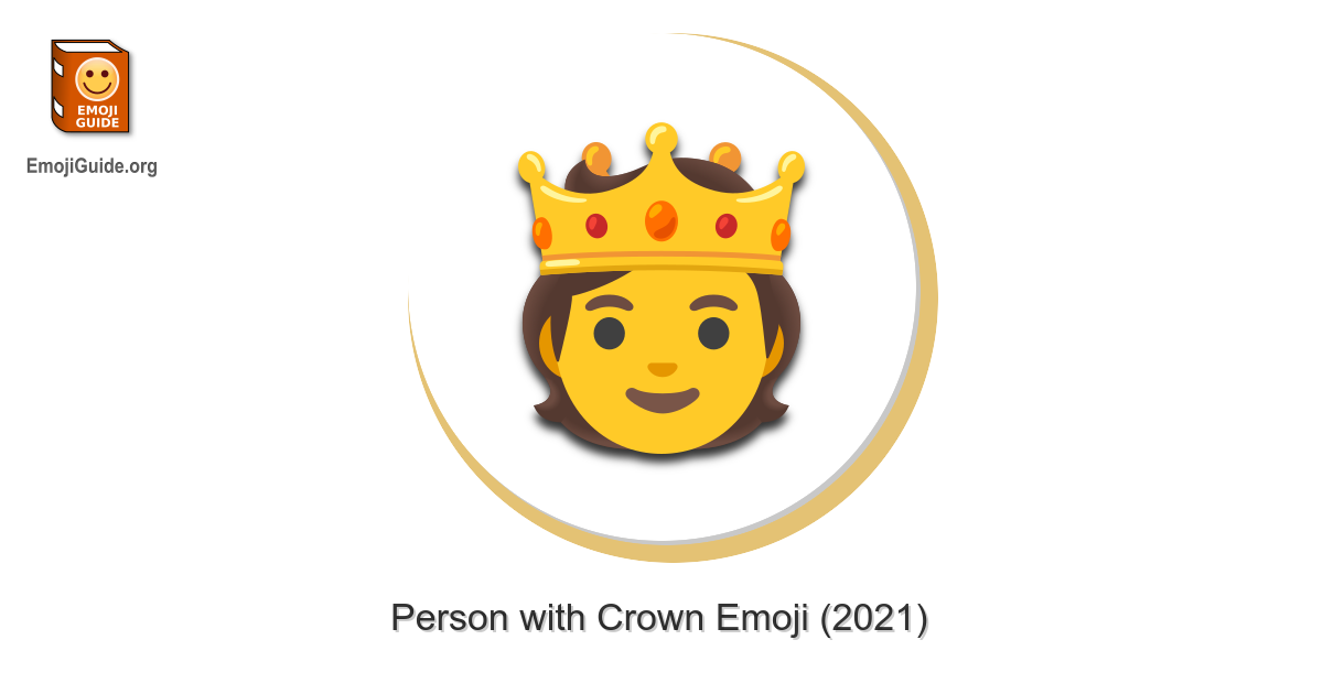 🫅 Person with Crown Emoji – Meaning, Pictures, Codes