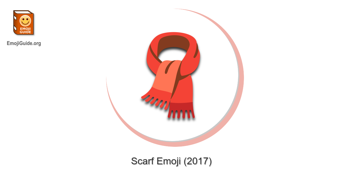 🧣 Scarf Emoji – Meaning, Pictures, Codes – 📕 EmojiGuide